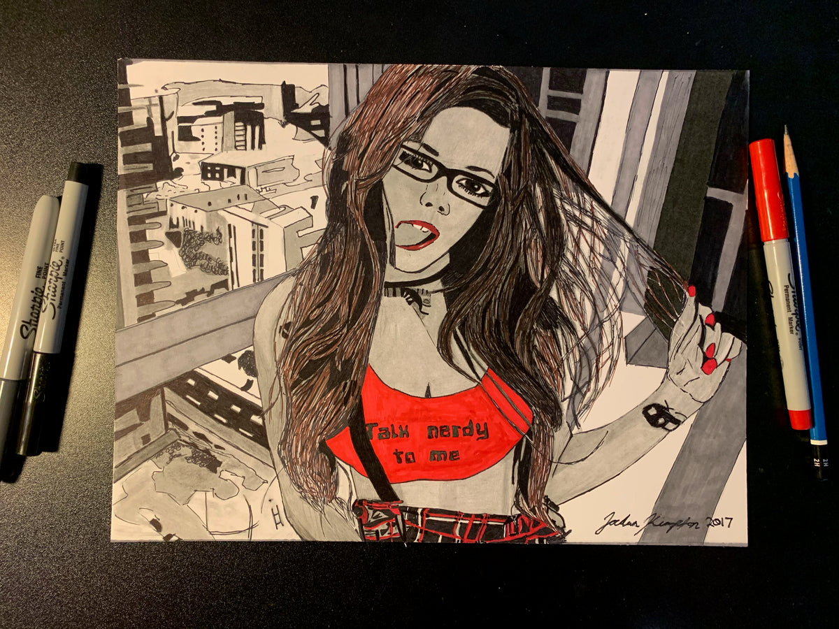 Julianne Revisited- Print – Kimpton Graphics Art