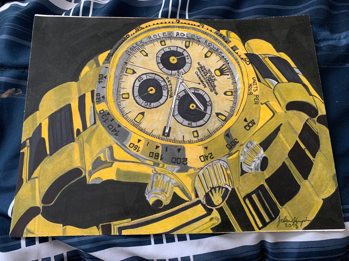 Time Will Tell "Gold" Edition- Print – Kimpton Graphics Art